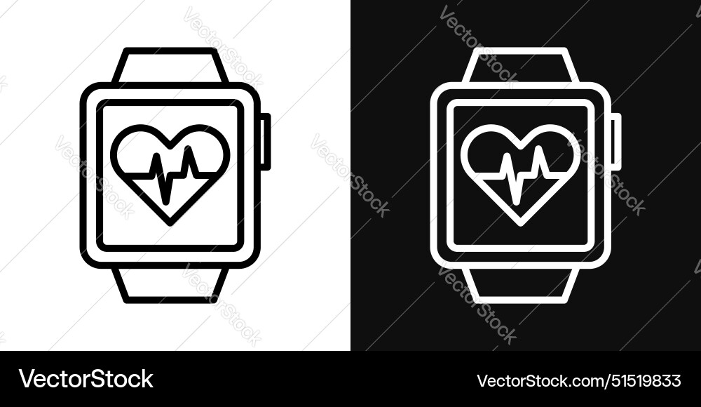 Smartwatch icon Royalty Free Vector Image - VectorStock