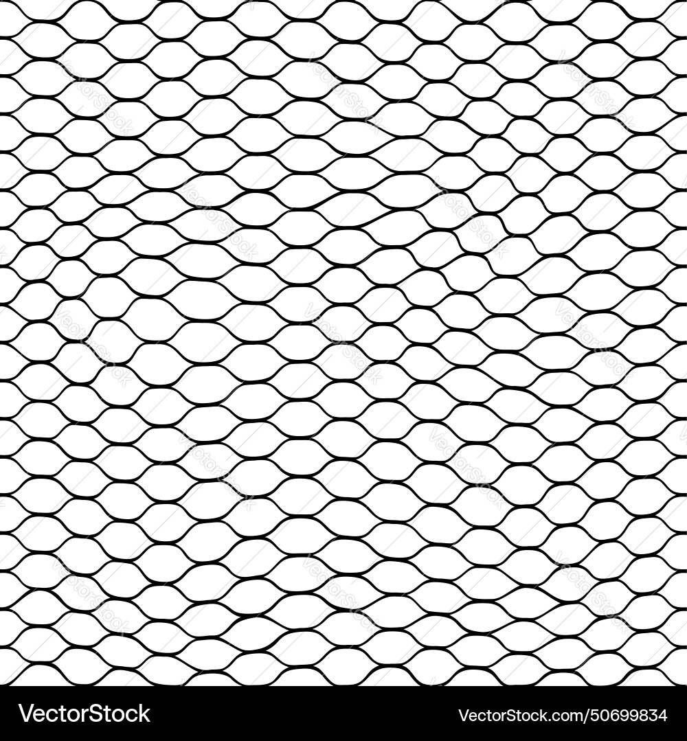 Fishnet fish net seamless background pattern Vector Image