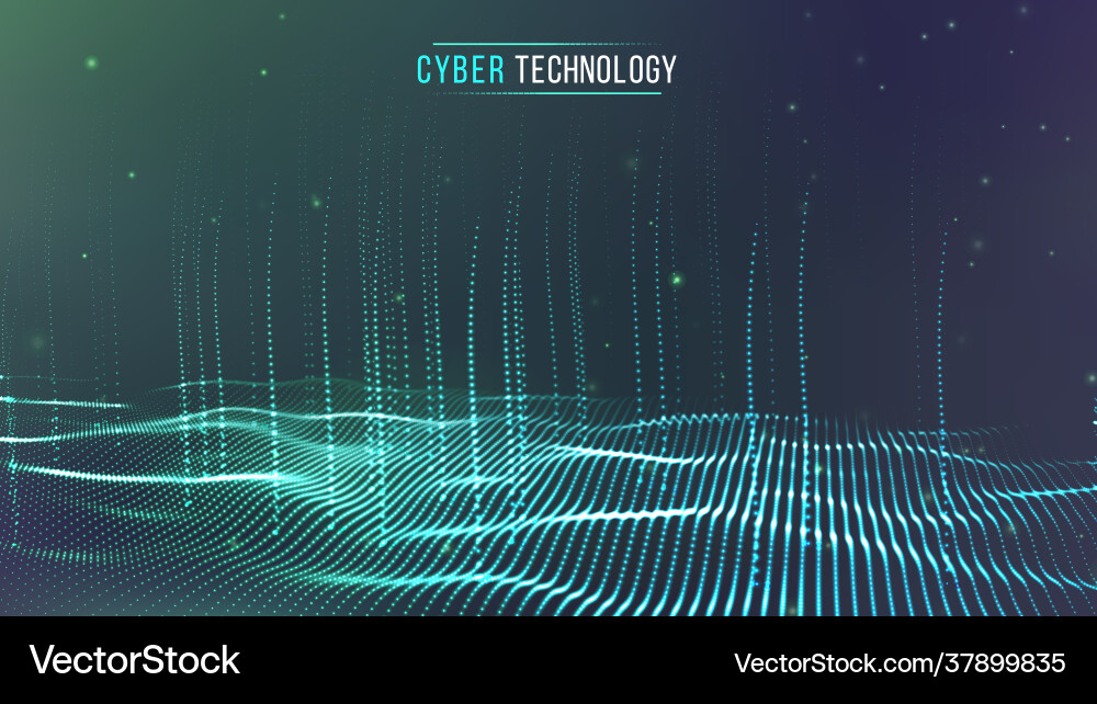 Cyber technology Royalty Free Vector Image - VectorStock