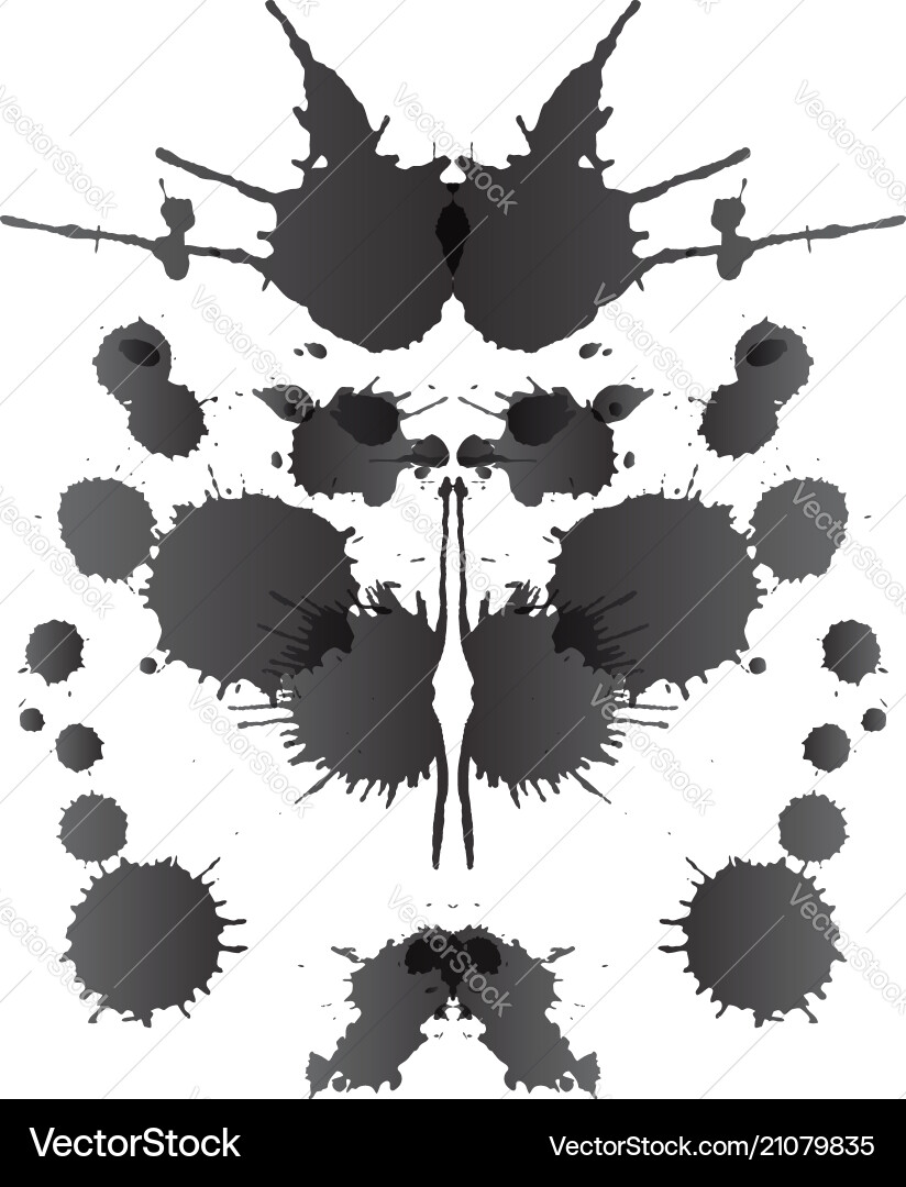 Inkblot Test Cards