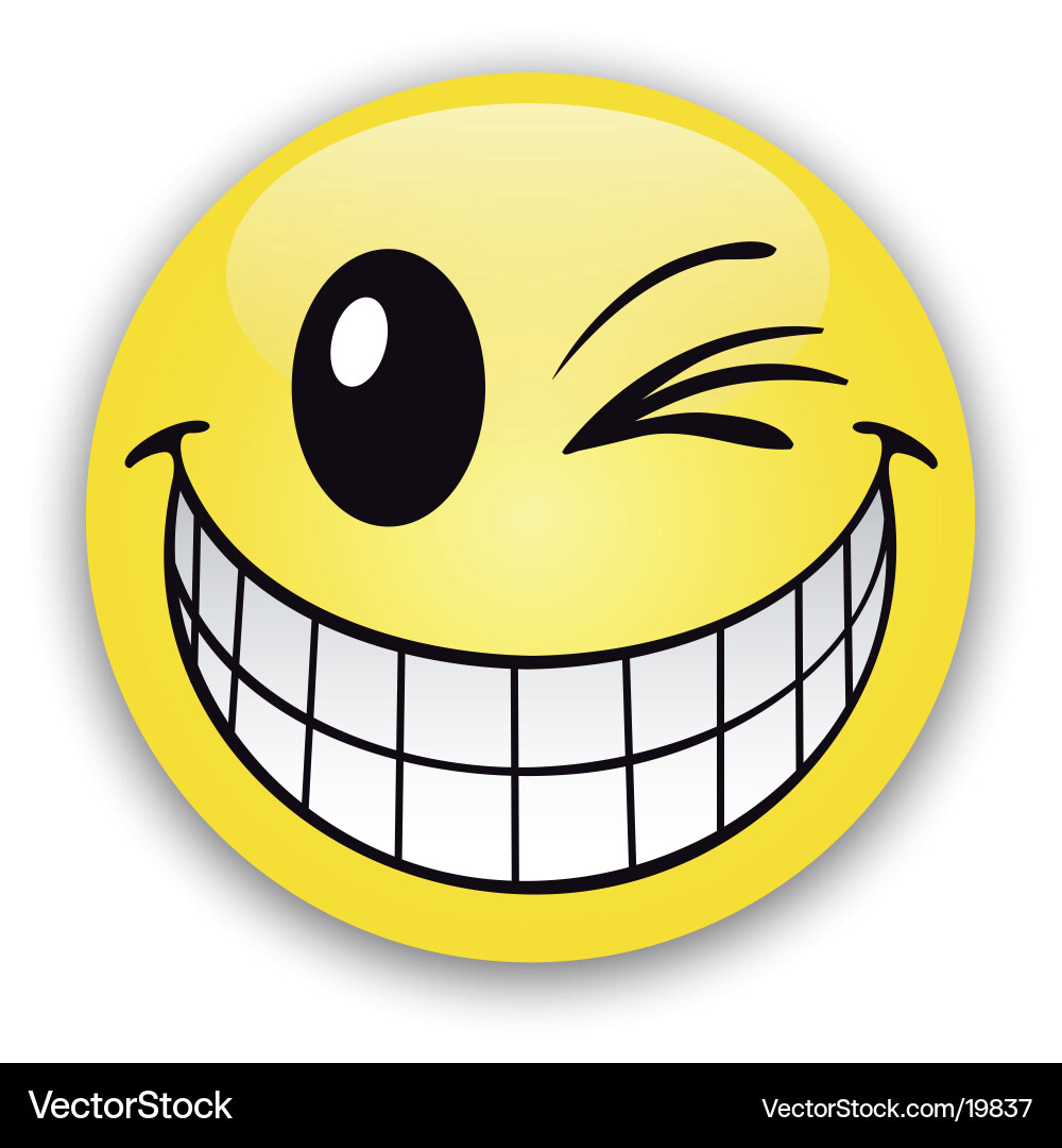 Smiley icon Royalty Free Vector Image - VectorStock