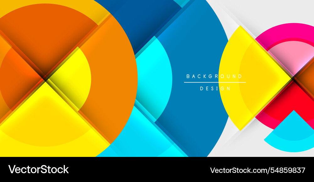 Target circle geometric abstract shapes Royalty Free Vector