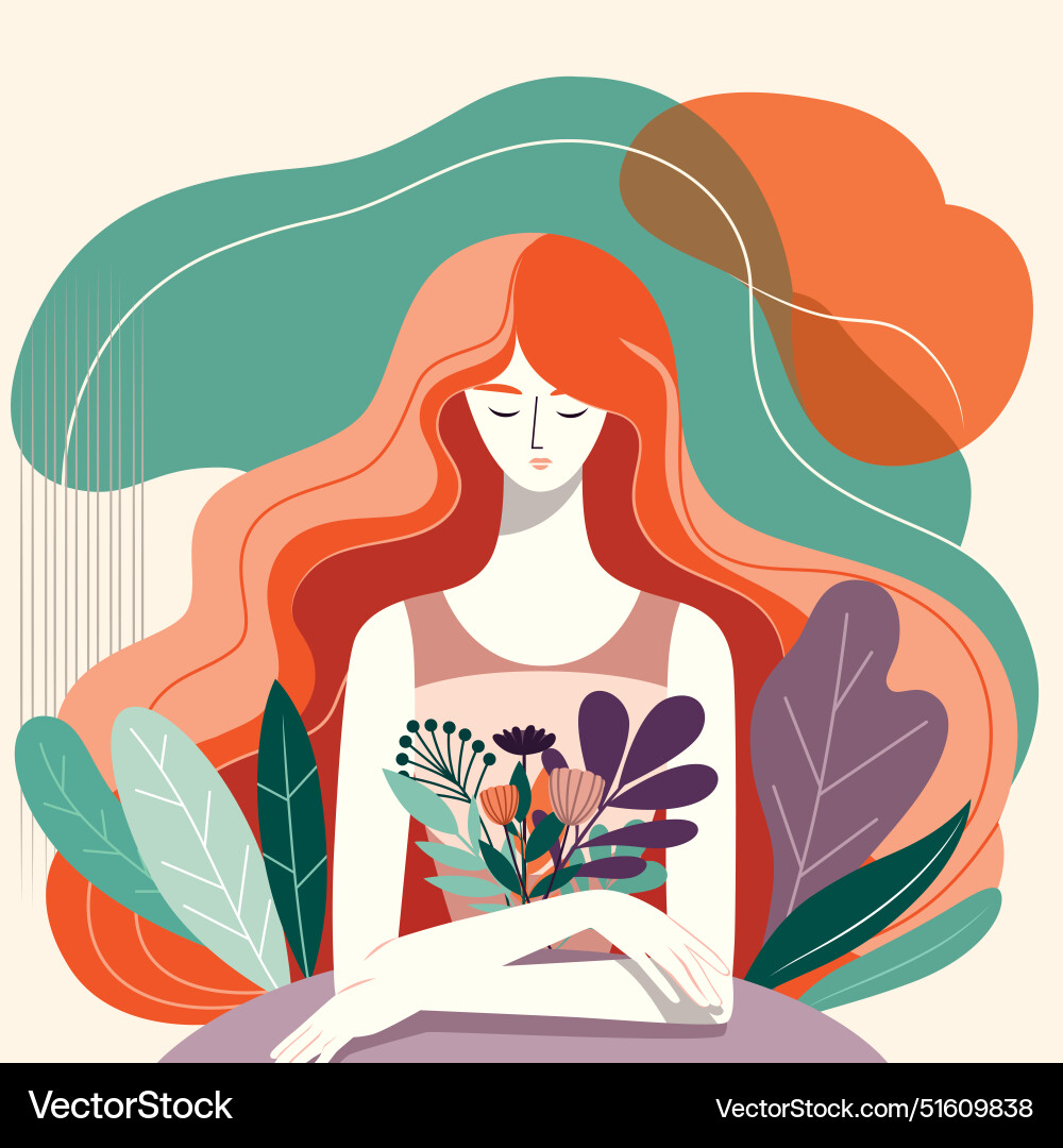 Man holding box of folders Royalty Free Vector Image