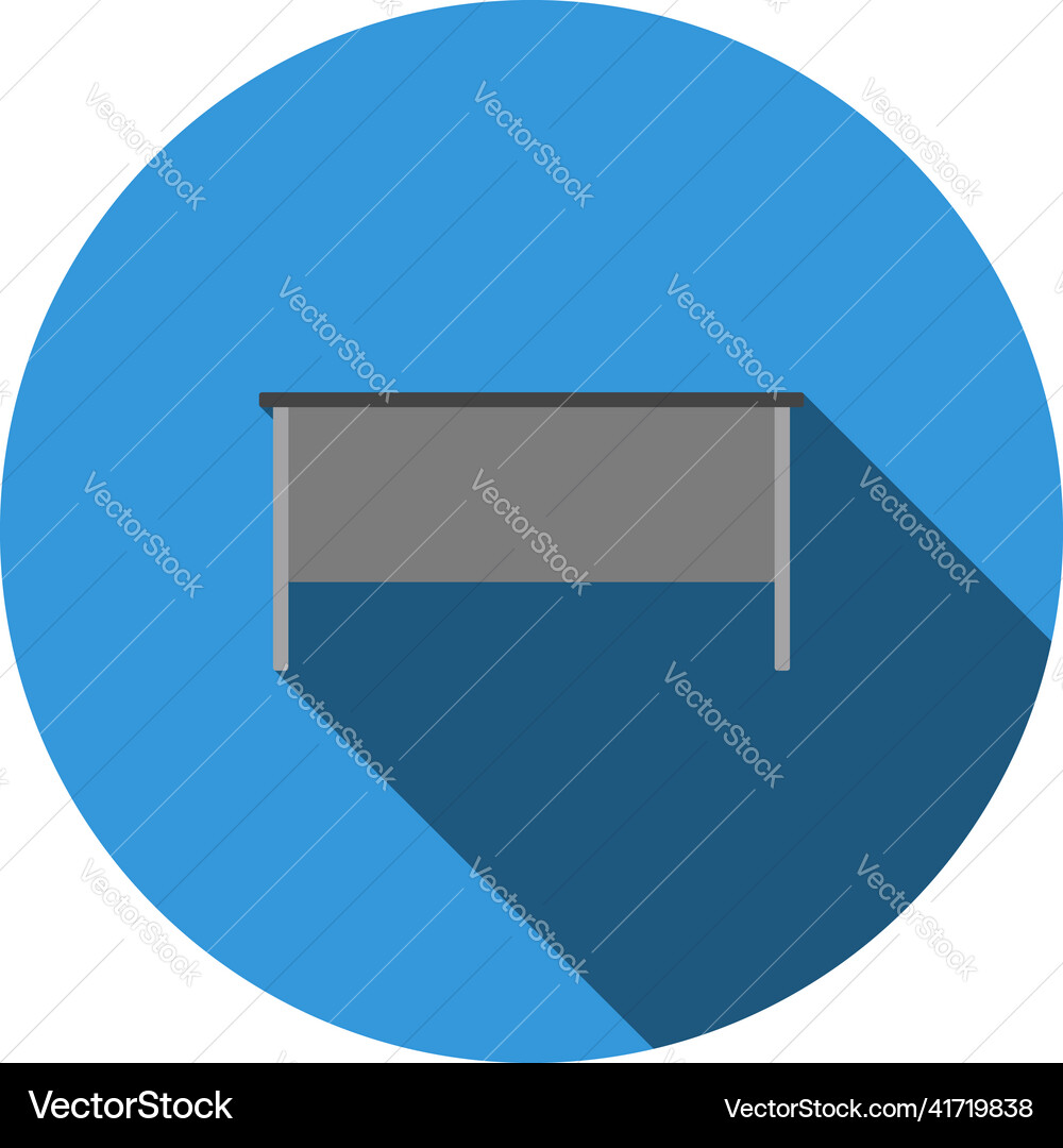 Office table icon Royalty Free Vector Image - VectorStock