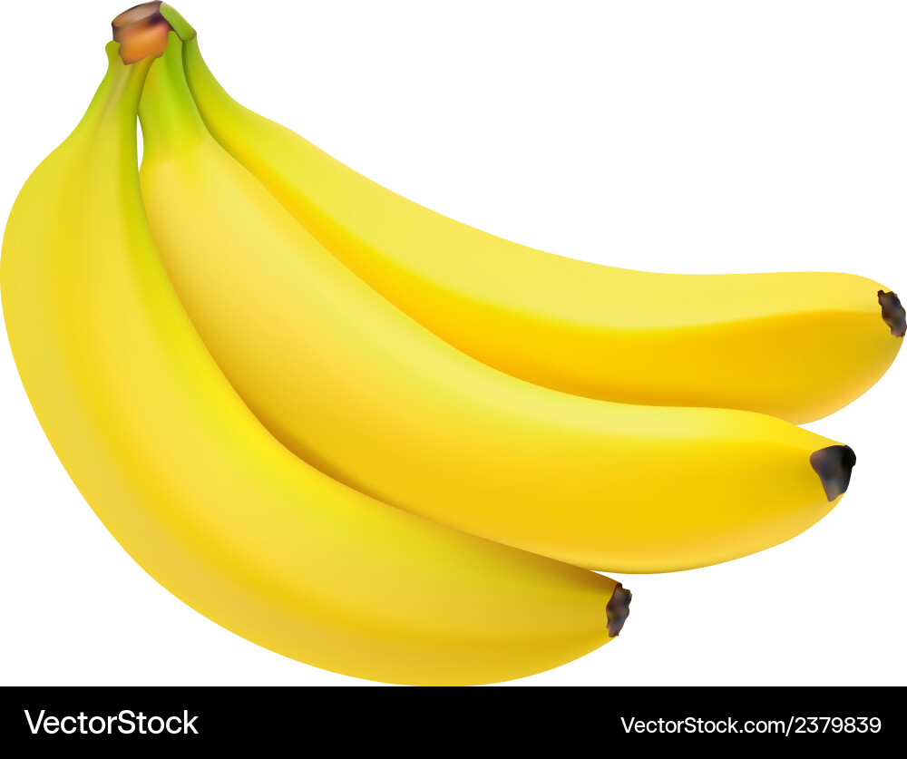 3bananas Royalty Free Vector Image - VectorStock