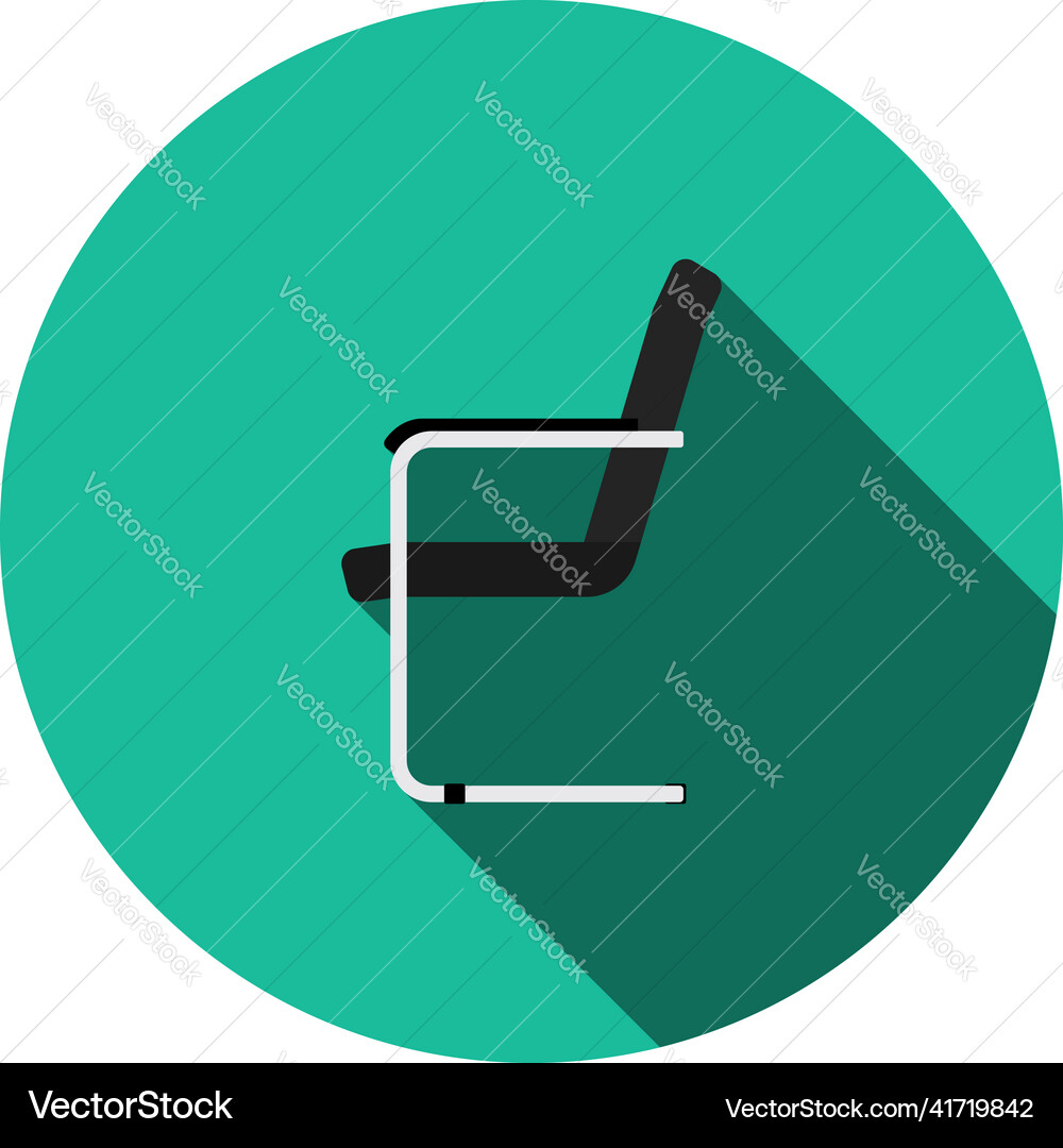 Guest office chair icon Royalty Free Vector Image