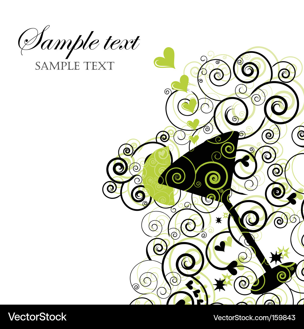 Party Invitation & Cocktail Menu Royalty Free Vector