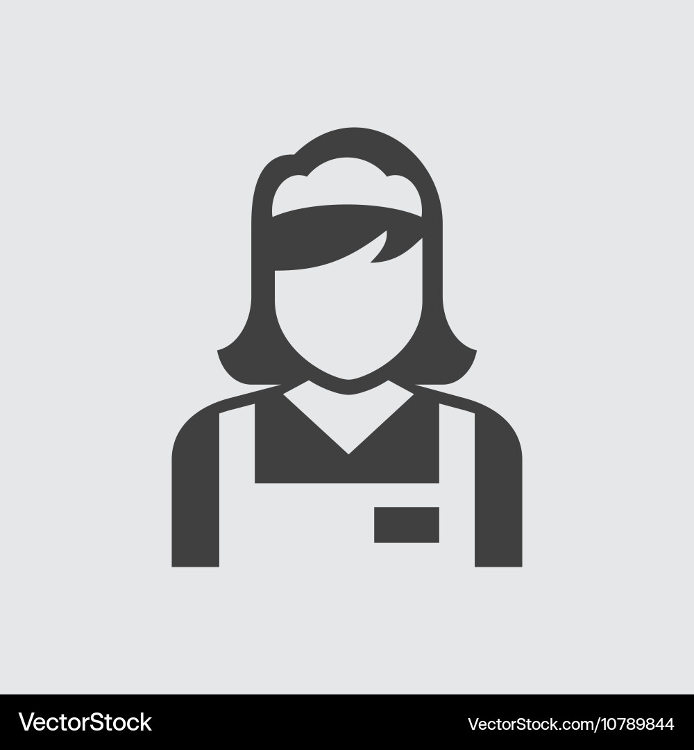 Maid icon Royalty Free Vector Image - VectorStock