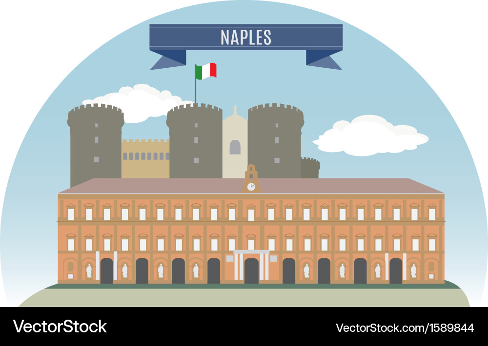 Naples Royalty Free Vector Image - VectorStock