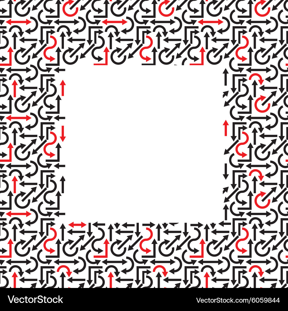 Template frame with pattern background Royalty Free Vector