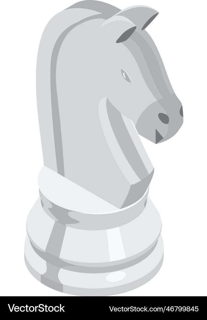 Chess knight icon Royalty Free Vector Image - VectorStock