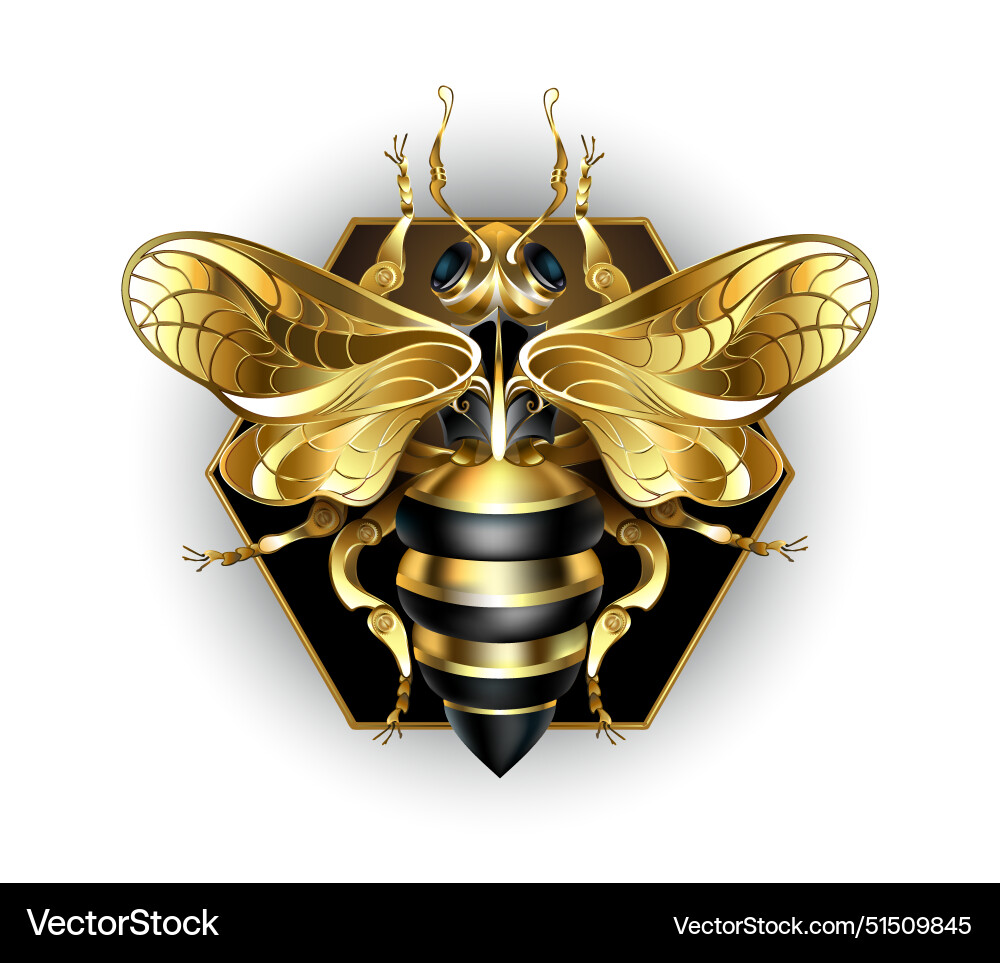 Mechanical bee Royalty Free Vector Image - VectorStock