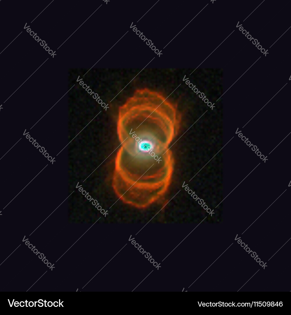 Realistic space galactic background Royalty Free Vector