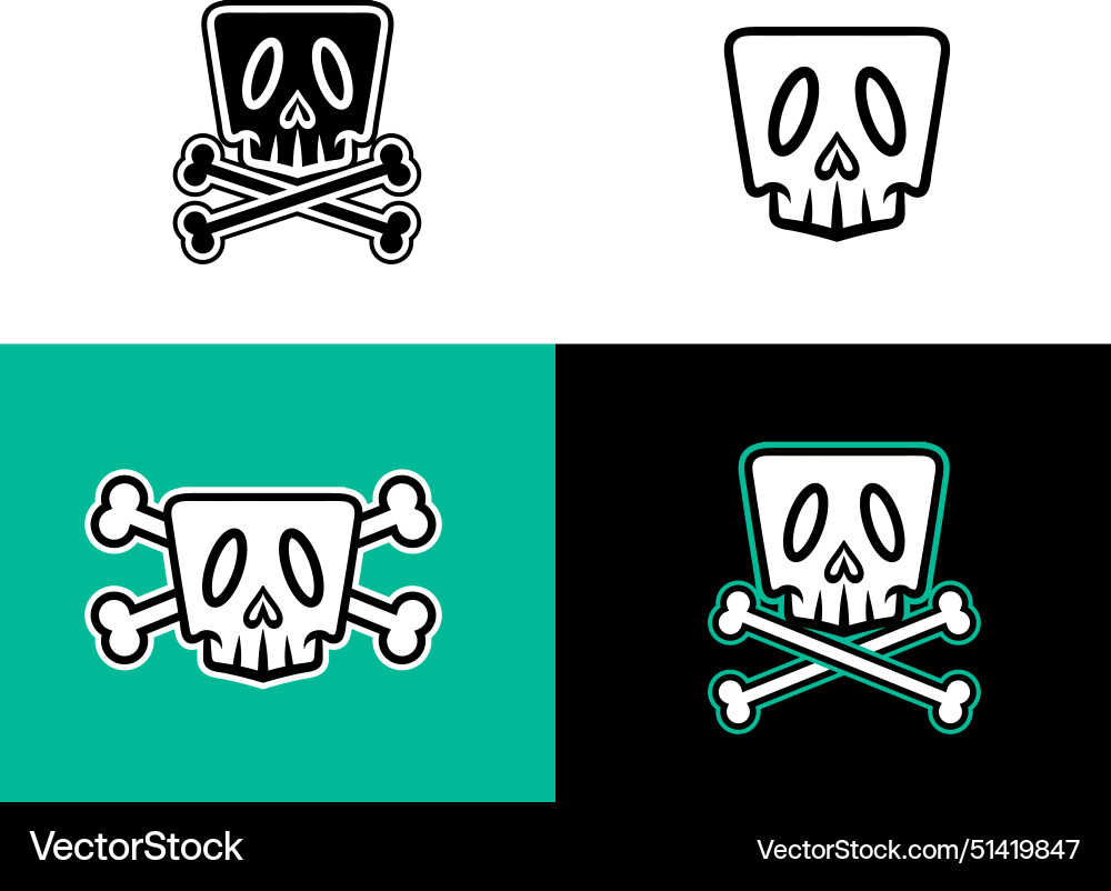Skull drawing Royalty Free Vector Image - VectorStock