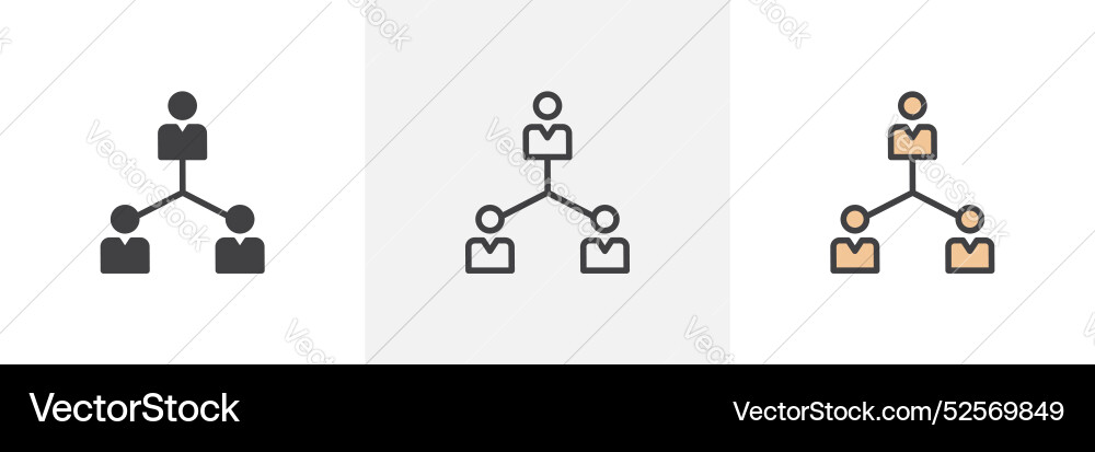 Coordinate icon set on white background Royalty Free Vector