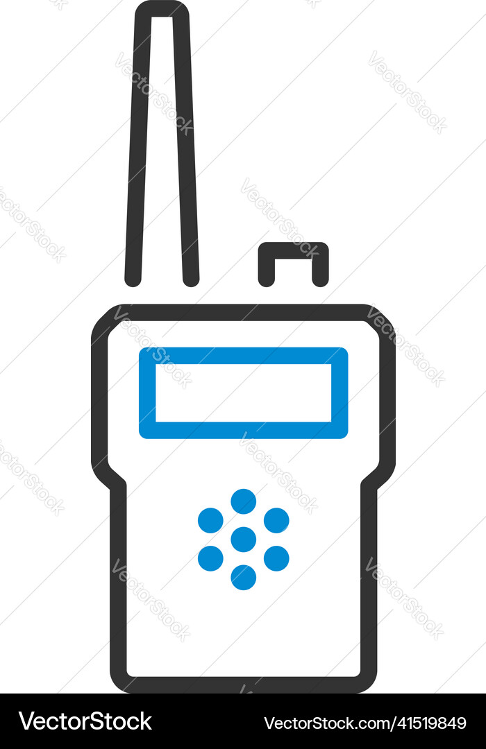 Portable radio icon Royalty Free Vector Image - VectorStock