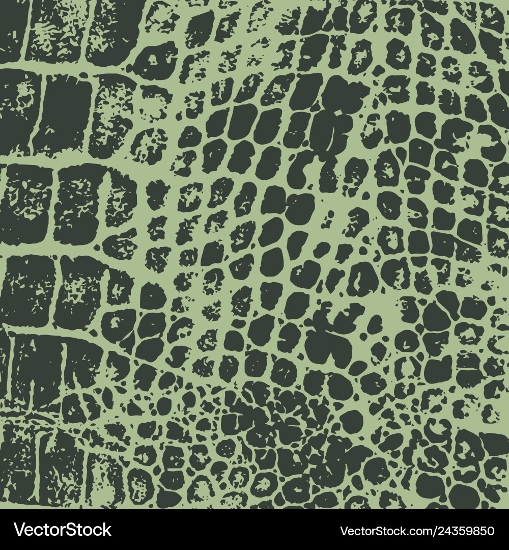 Crocodile skin texture imprint Royalty Free Vector Image