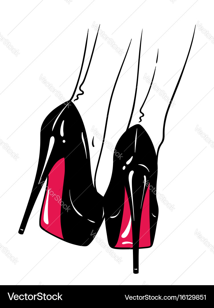 Female Long Leg High Heel Vector Images (over 220)