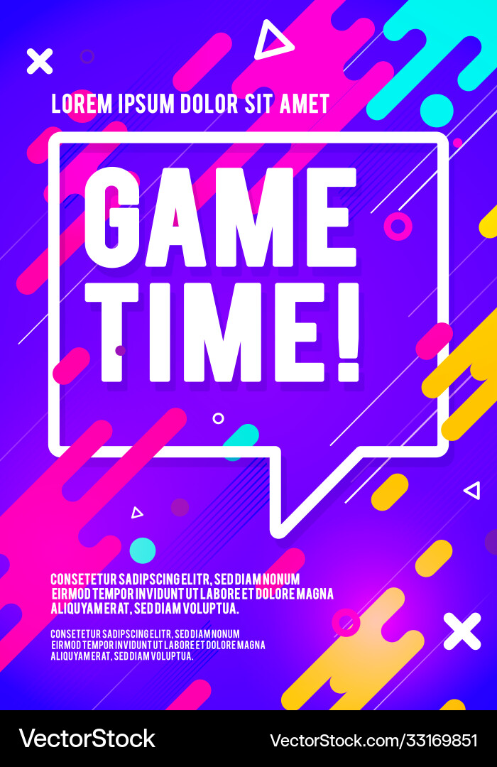 Video Game Poster Vector Images (over 5,300)