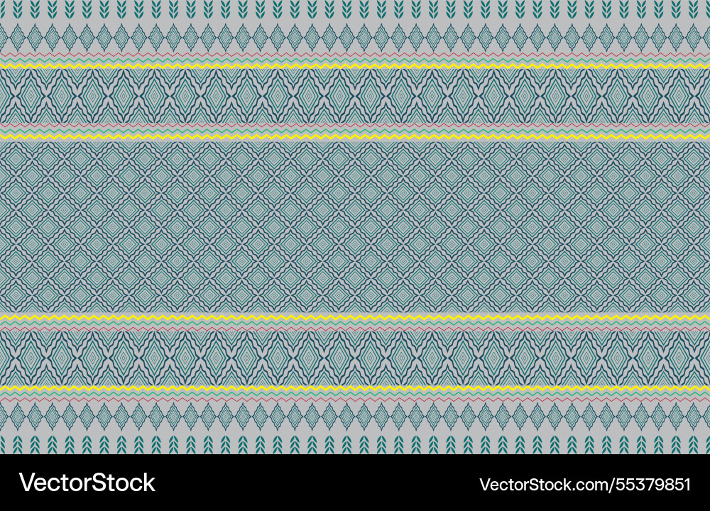 Gypsy pattern tribal ethnic motifs geometric Vector Image