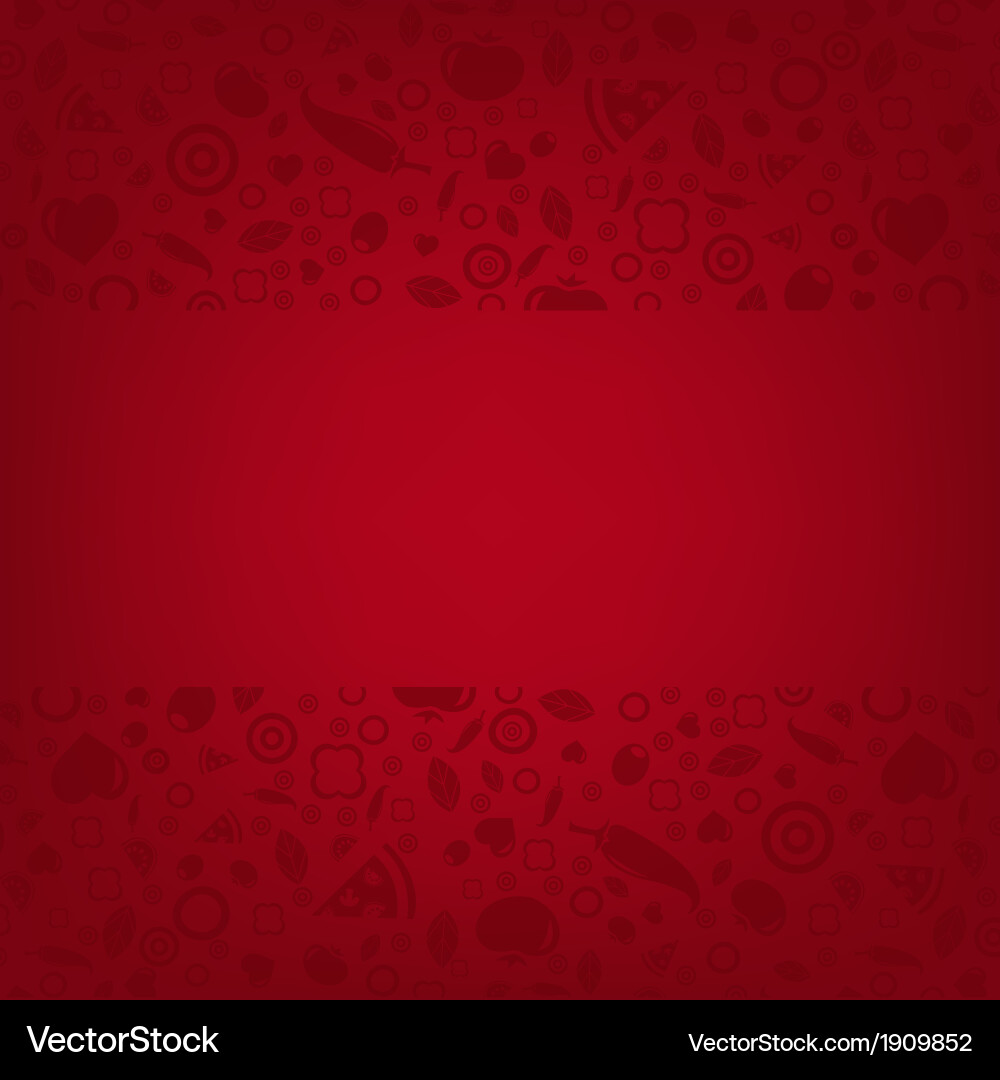 Red Restaurant Background Royalty Free Vector Image