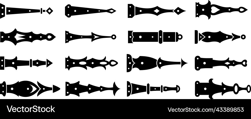 Barn Door Hinges Vector Images (62)