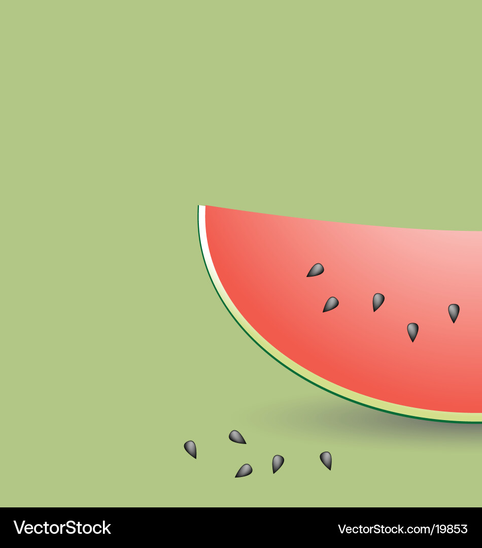 Watermelon Royalty Free Vector Image - VectorStock