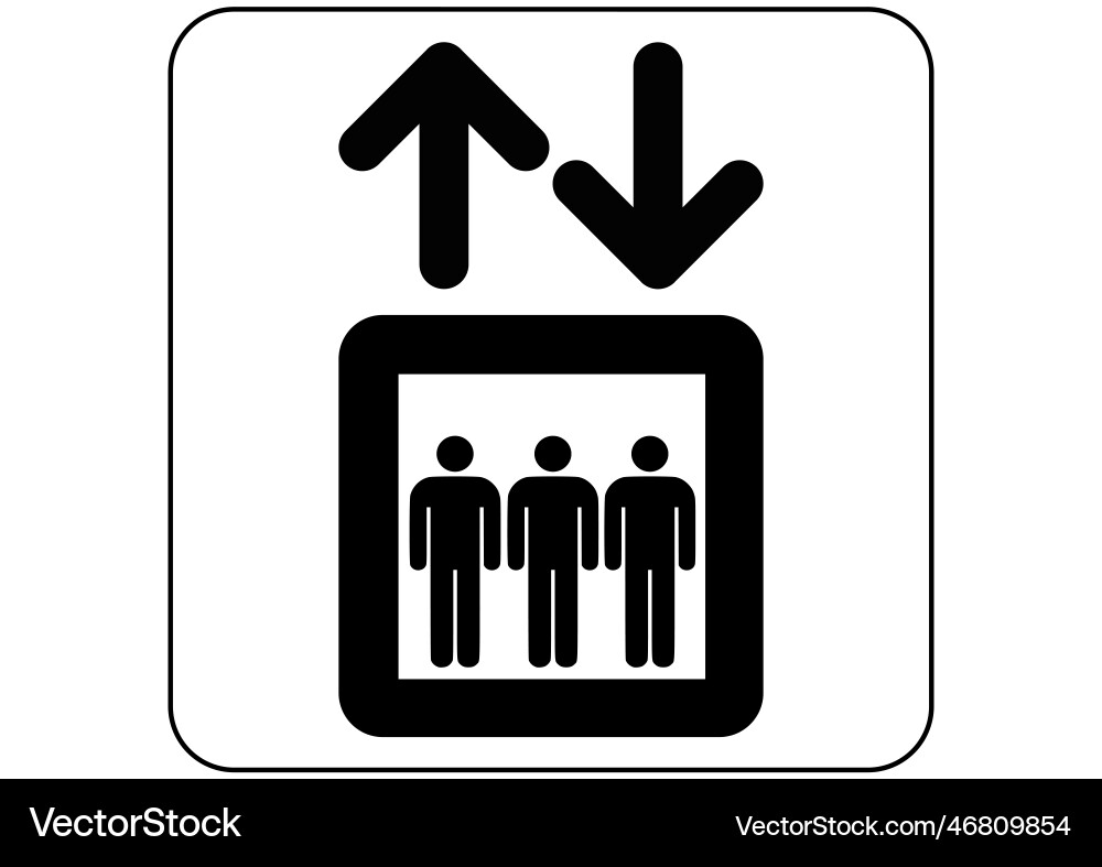 Elevator Royalty Free Vector Image - VectorStock