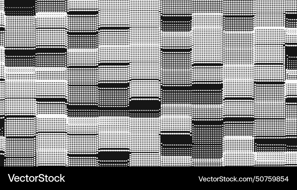 Point wave pixel texture abstract dot background Vector Image