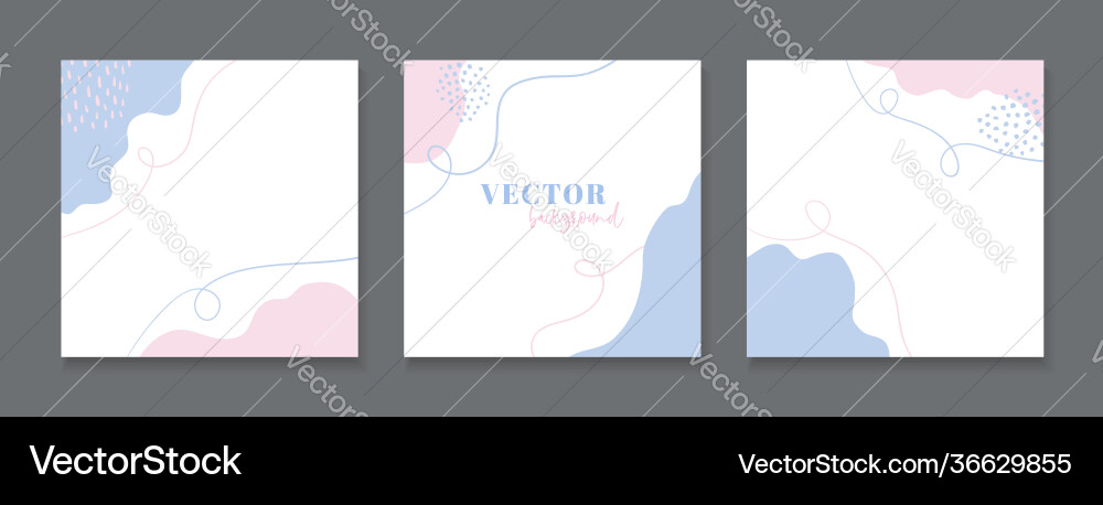 Abstract minimal backgrounds for instagram social Vector Image