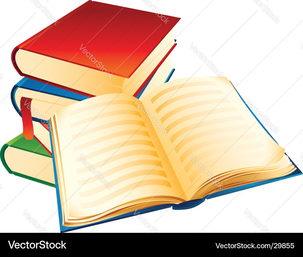 Book Royalty Free Vector Image - VectorStock
