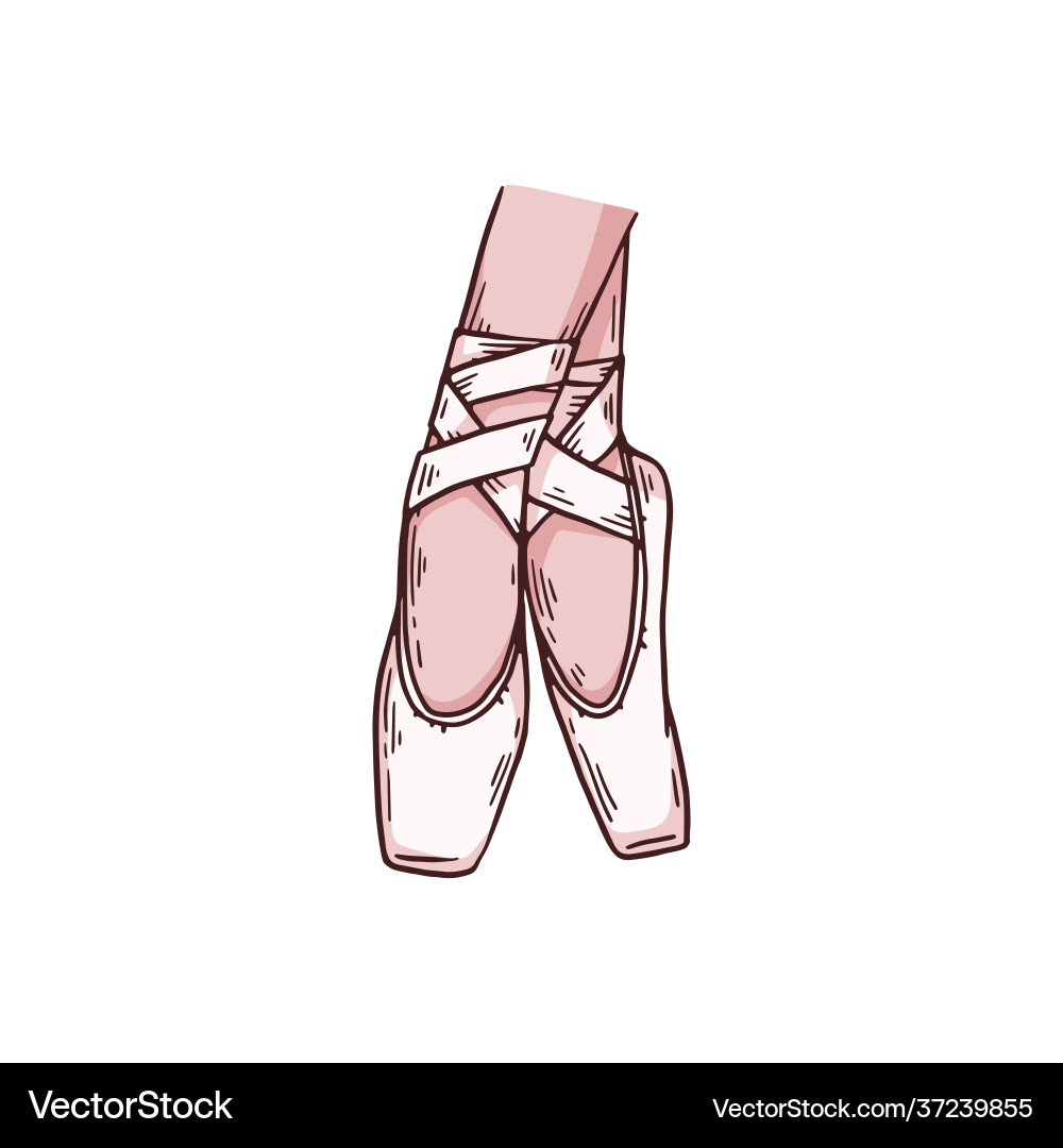 Pointe Schoenen Clipart Clipart Pointe Shoe Stock Illustrations – 78