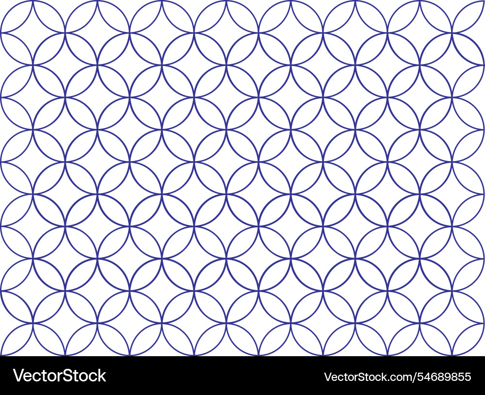 Shippo pattern traditional japanese Royalty Free Vector