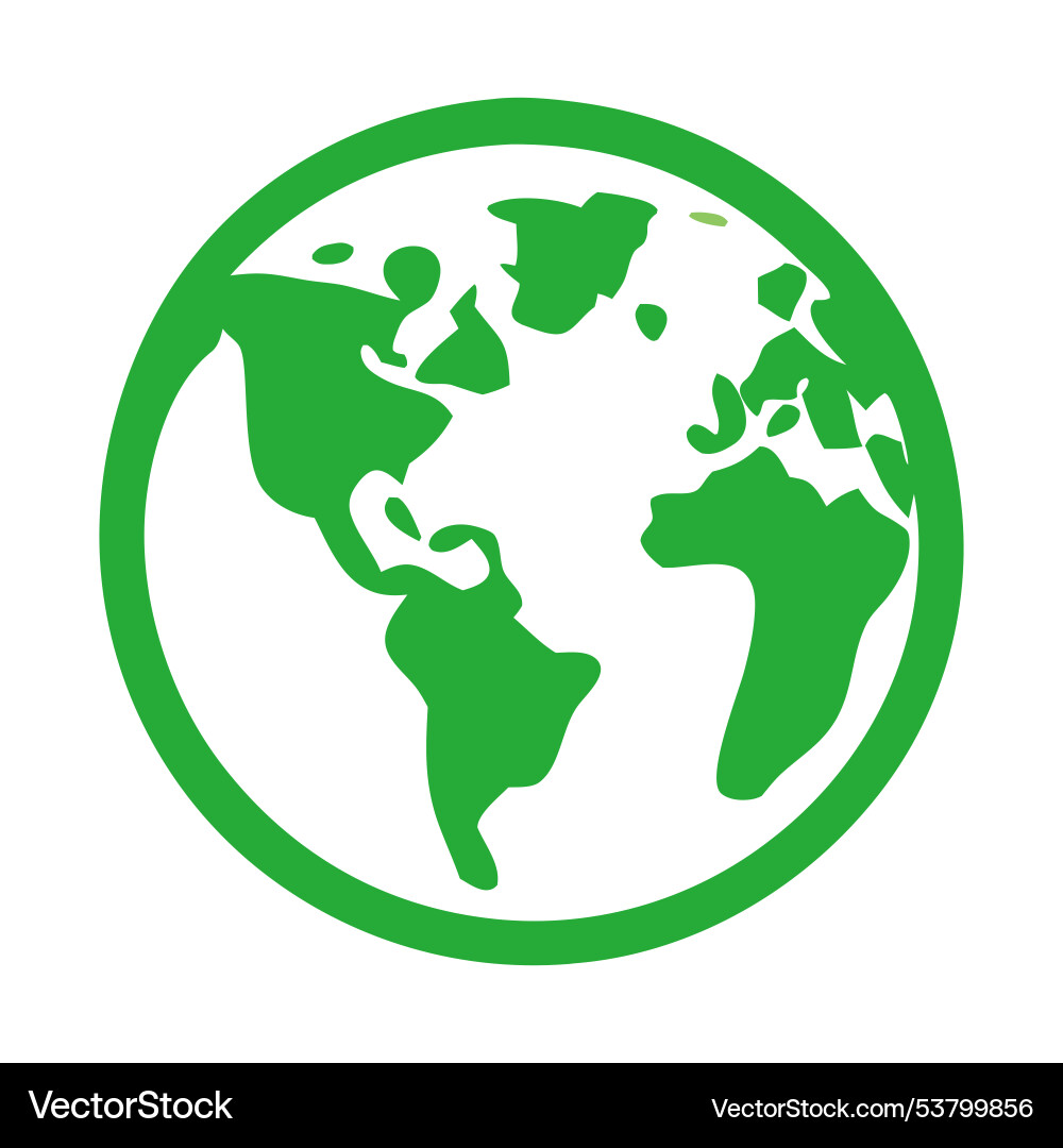 Global inclusive education logo Royalty Free Vector Image