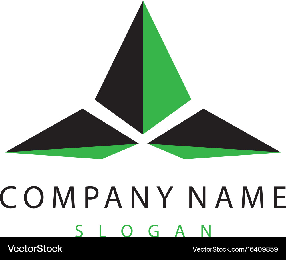 Abstract logo 3 Royalty Free Vector Image - VectorStock