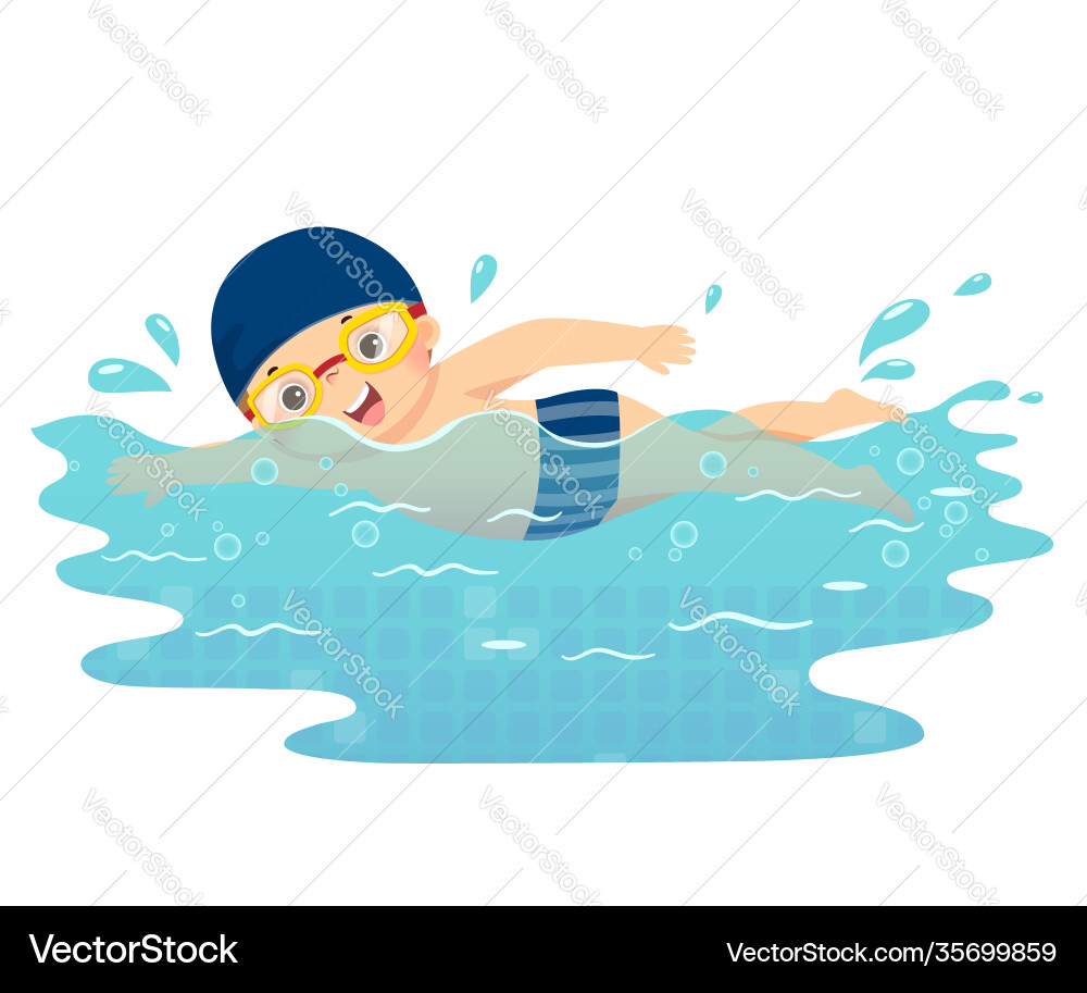 Boy Swimming Vector Images (over 8,900)