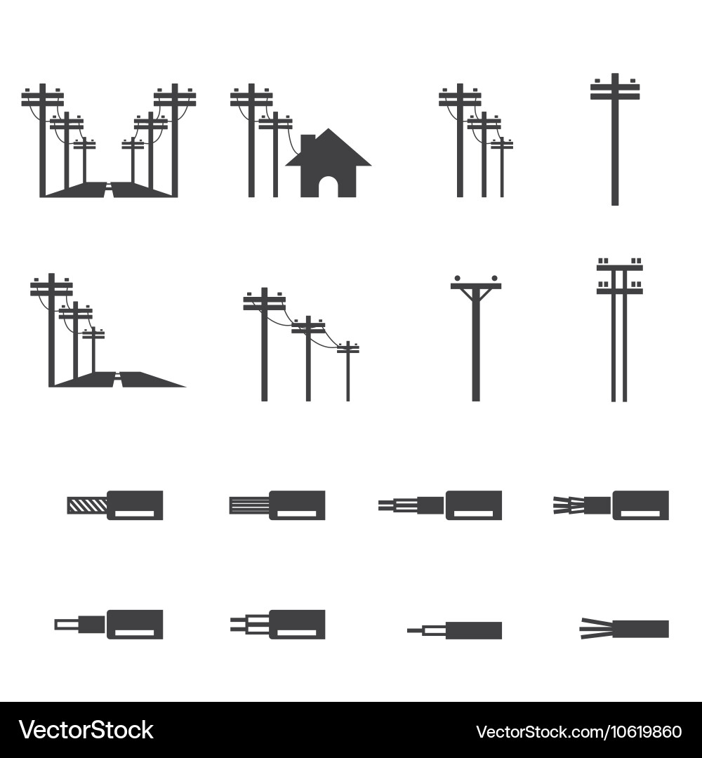 Electricity Poles Vector Images (over 10,000)
