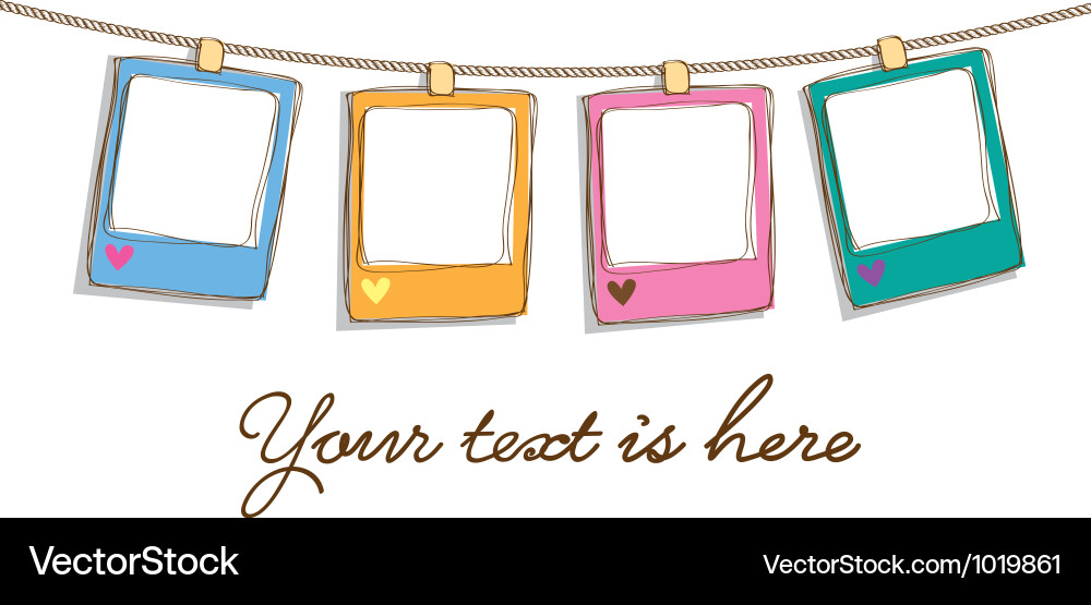 Cute frame Royalty Free Vector Image - VectorStock