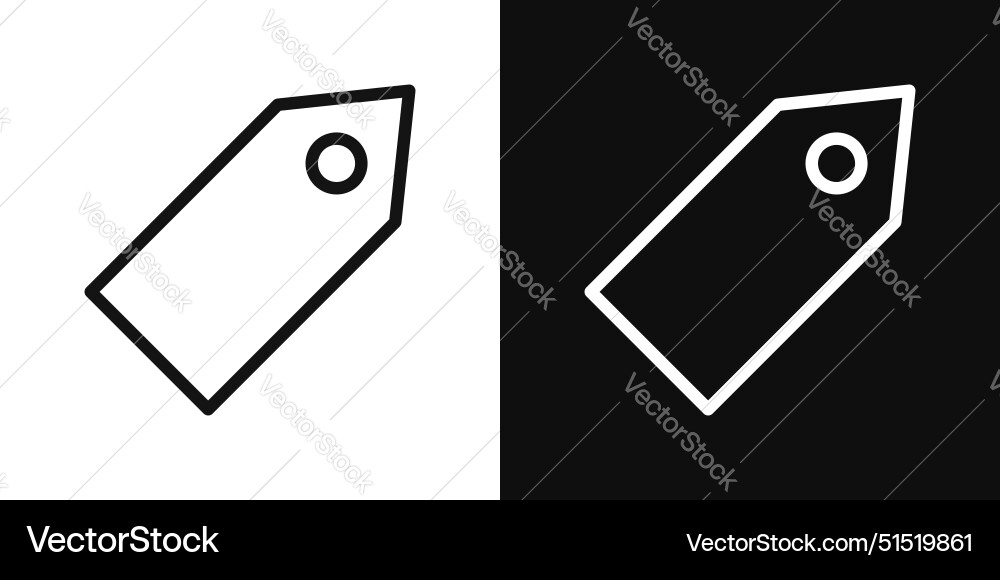 Tag icon Royalty Free Vector Image - VectorStock