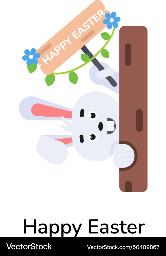 Happy easter Royalty Free Vector Image - VectorStock