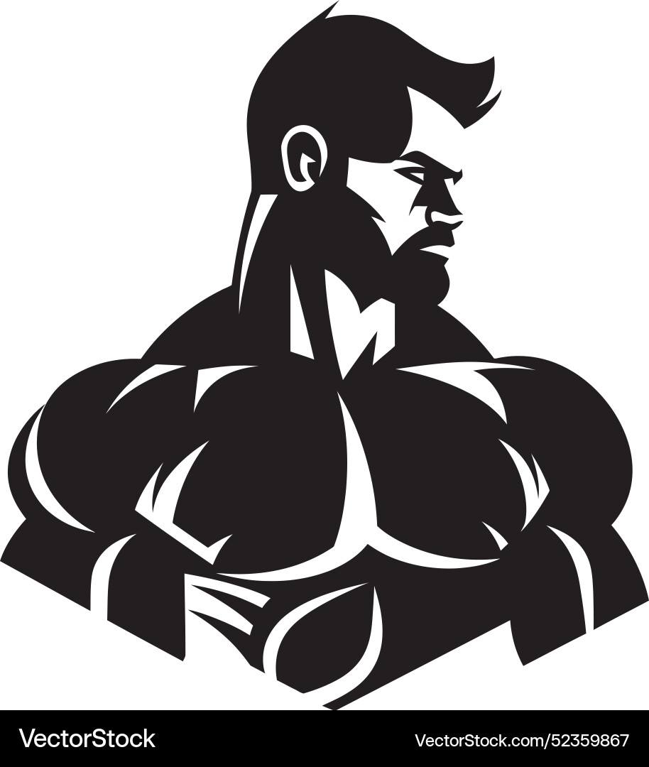 Legacy of legendary bodybuilders lessons Vector Image