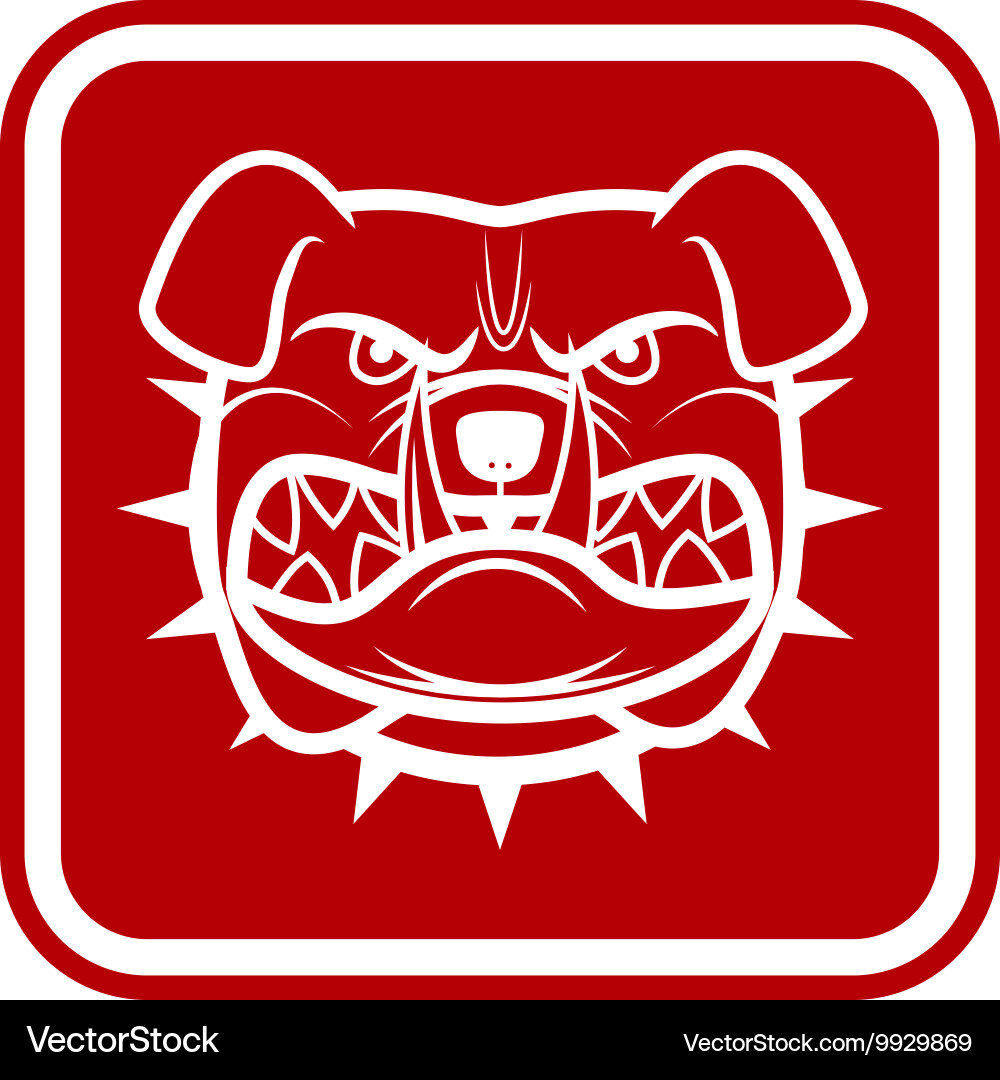 Angry dog Royalty Free Vector Image - VectorStock