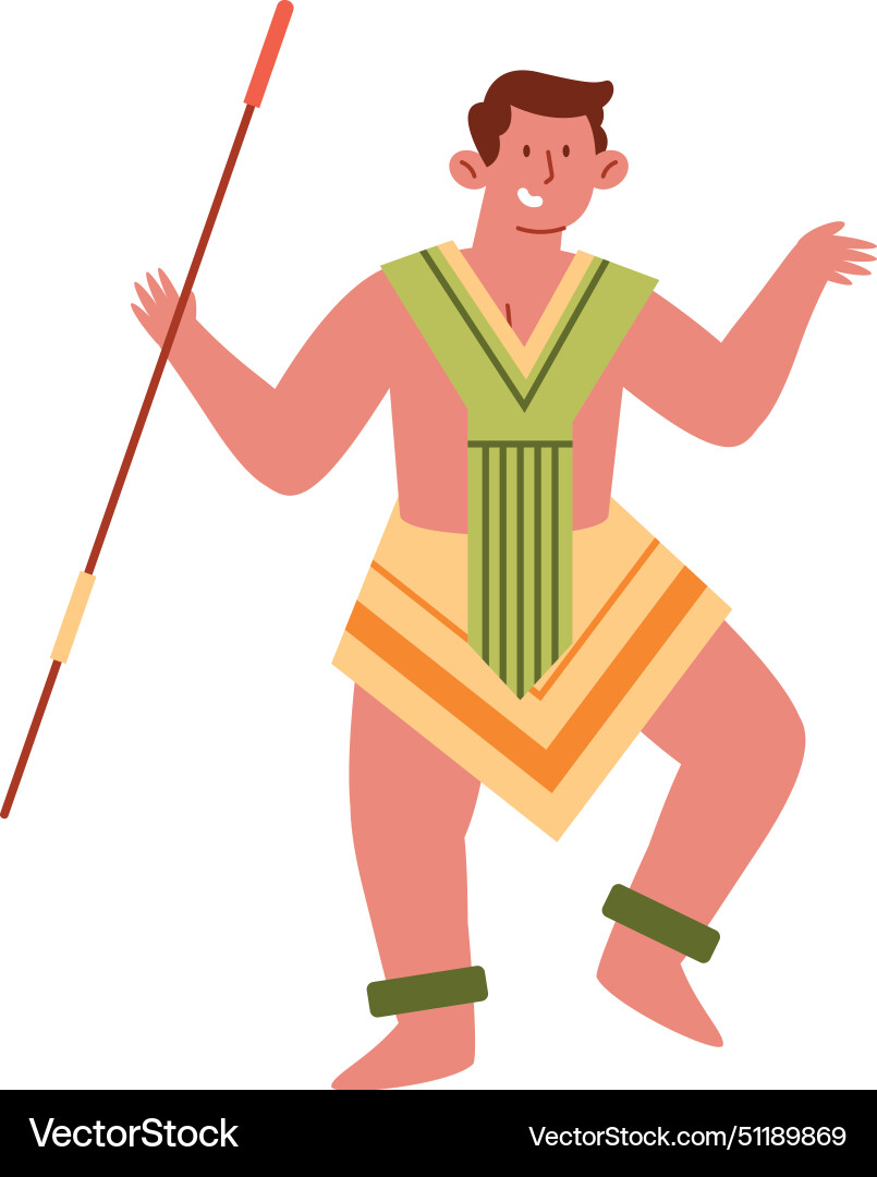 Gawai dayak celebration Royalty Free Vector Image