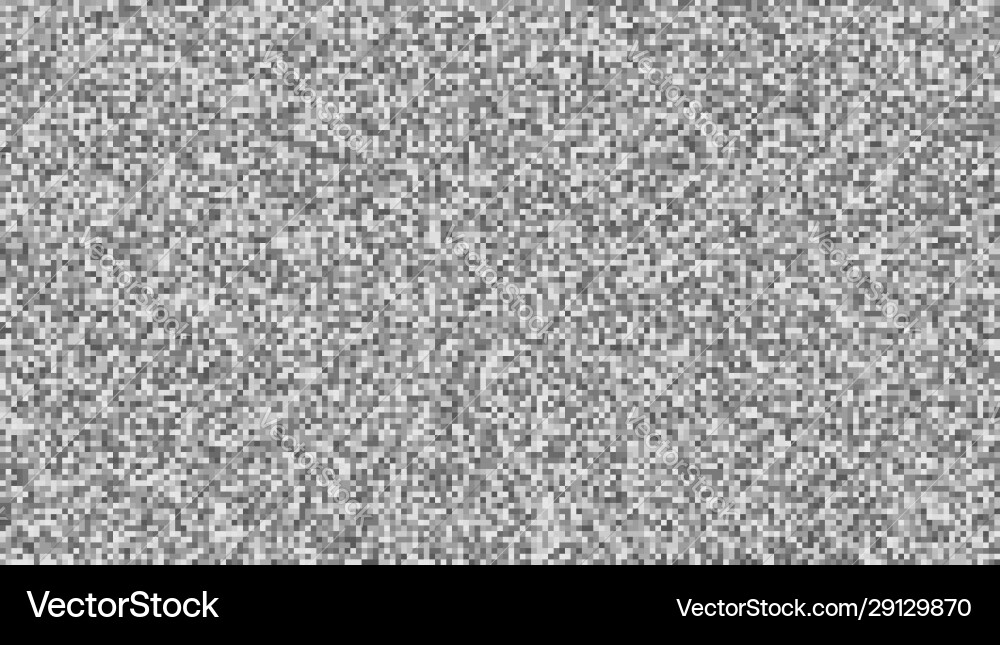 Abstract digital pixel noise square texture Vector Image