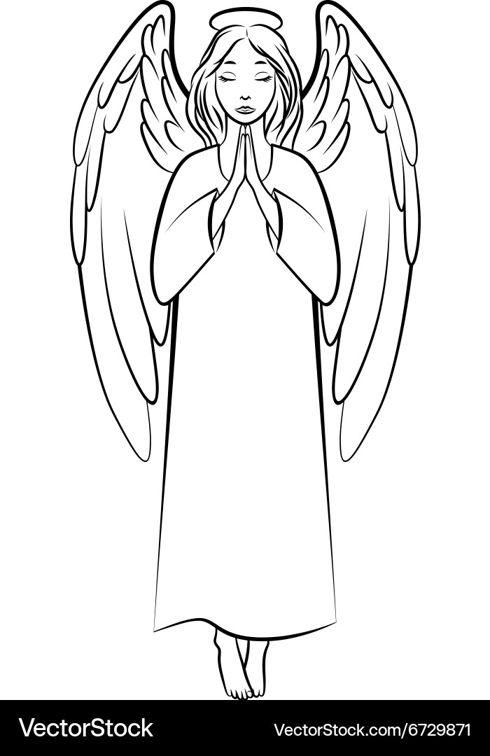 Angel nimb Royalty Free Vector Image - VectorStock