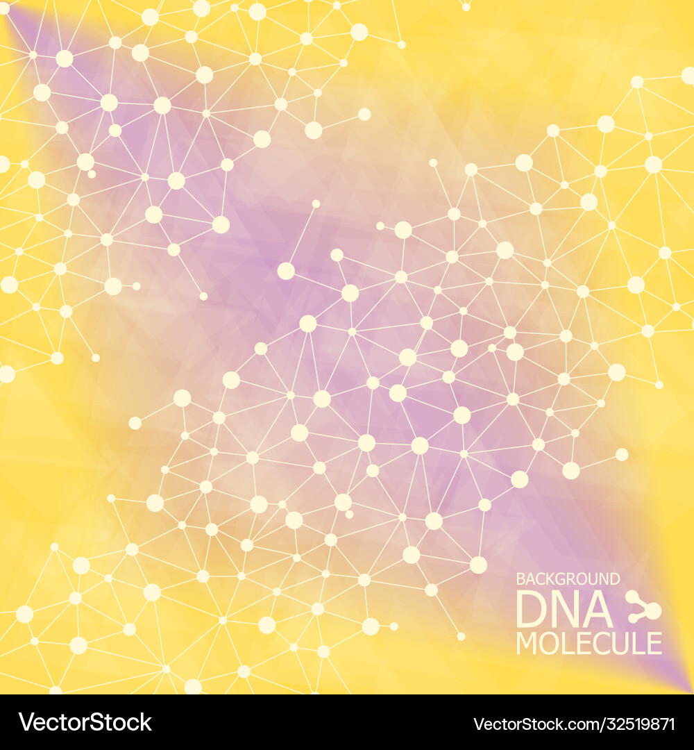 Molecules background eps 10 Royalty Free Vector Image