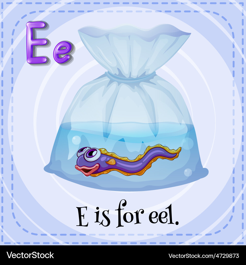 Letter e Royalty Free Vector Image - VectorStock