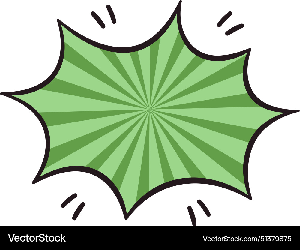 Speech bubble pop art Royalty Free Vector Image