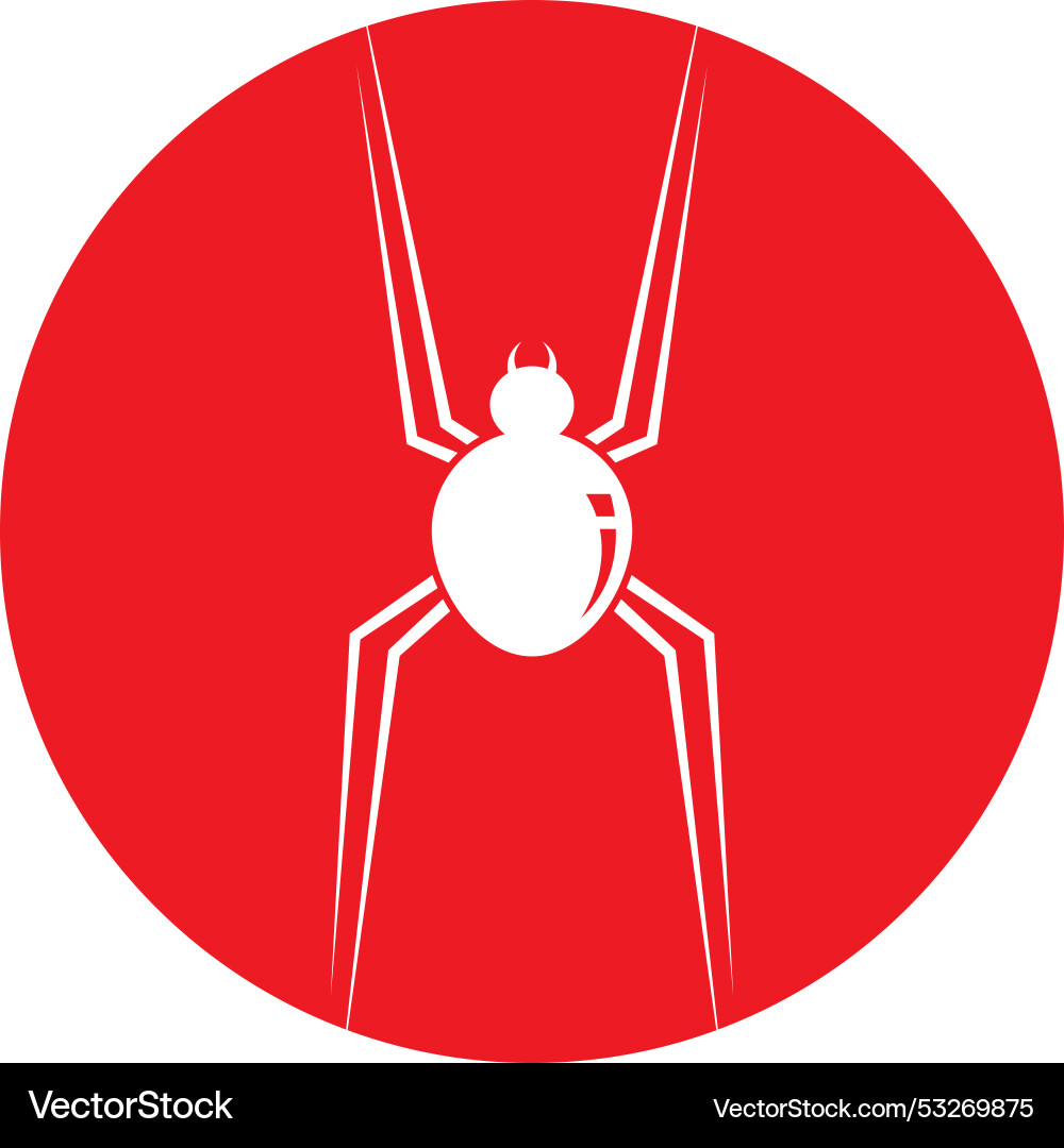 Spider logo Royalty Free Vector Image - VectorStock
