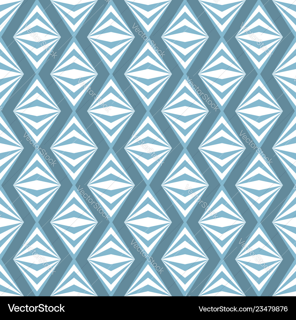 Art abstract geometric light white blue pattern Vector Image